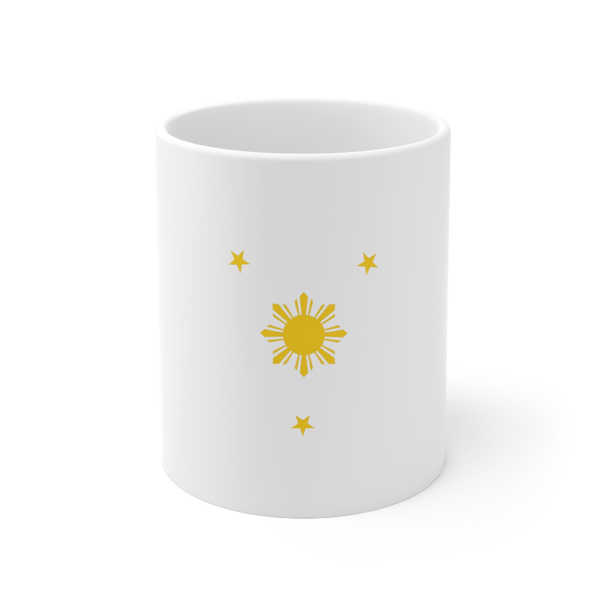 Filipino Sun and Stars Mug 11oz, Pinoy Pride, Pinay Pride, Filipino Mug ...