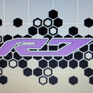 Reflective Yamaha R7 Decal - Etsy