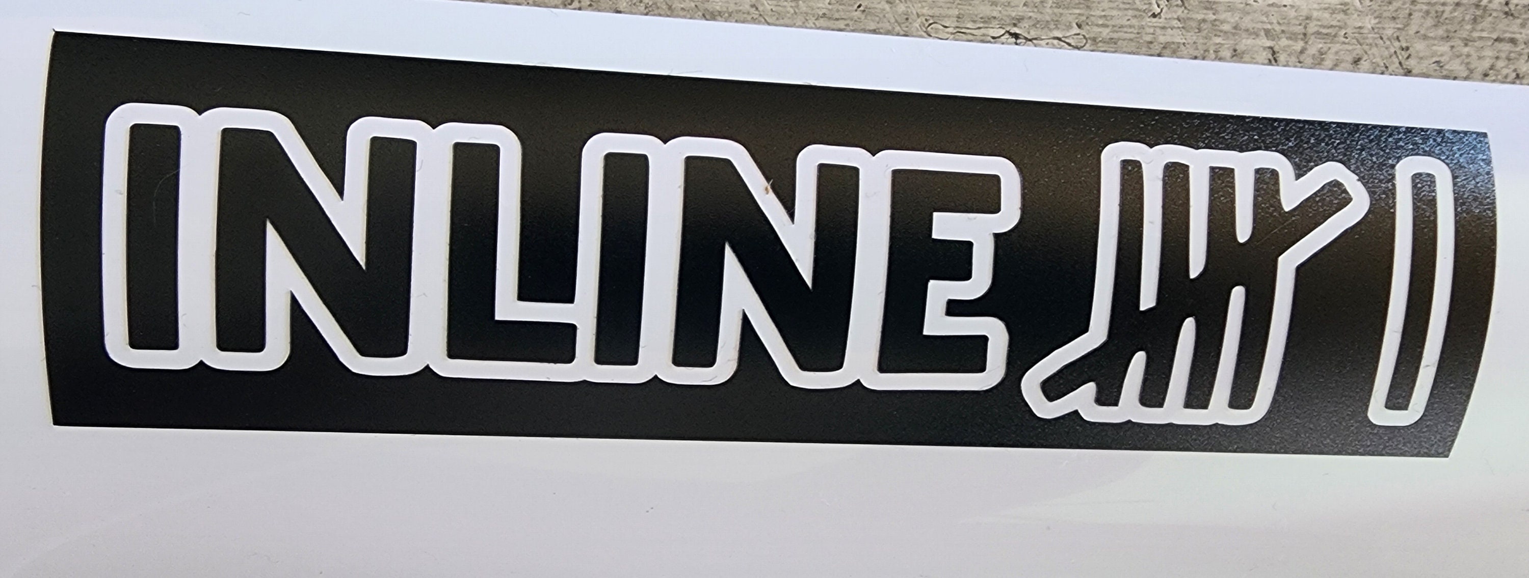 Inline 6 Decal - Etsy