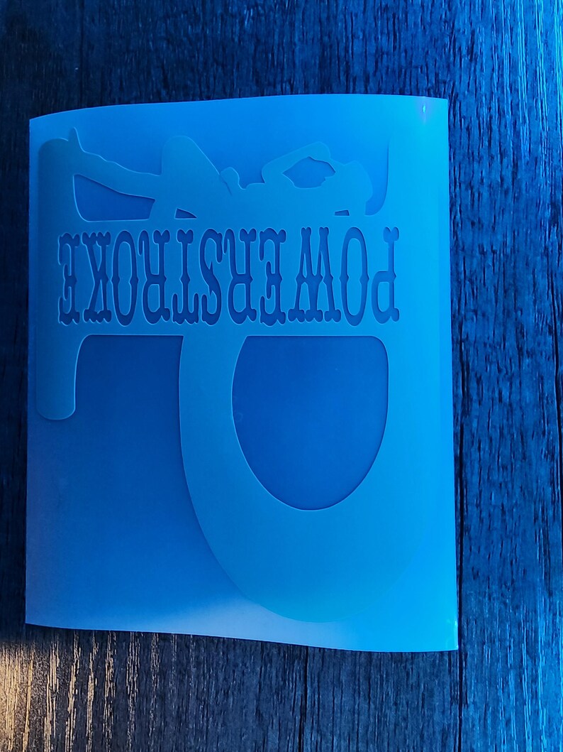 Ford Powerstroke Vinyl Decal - Etsy