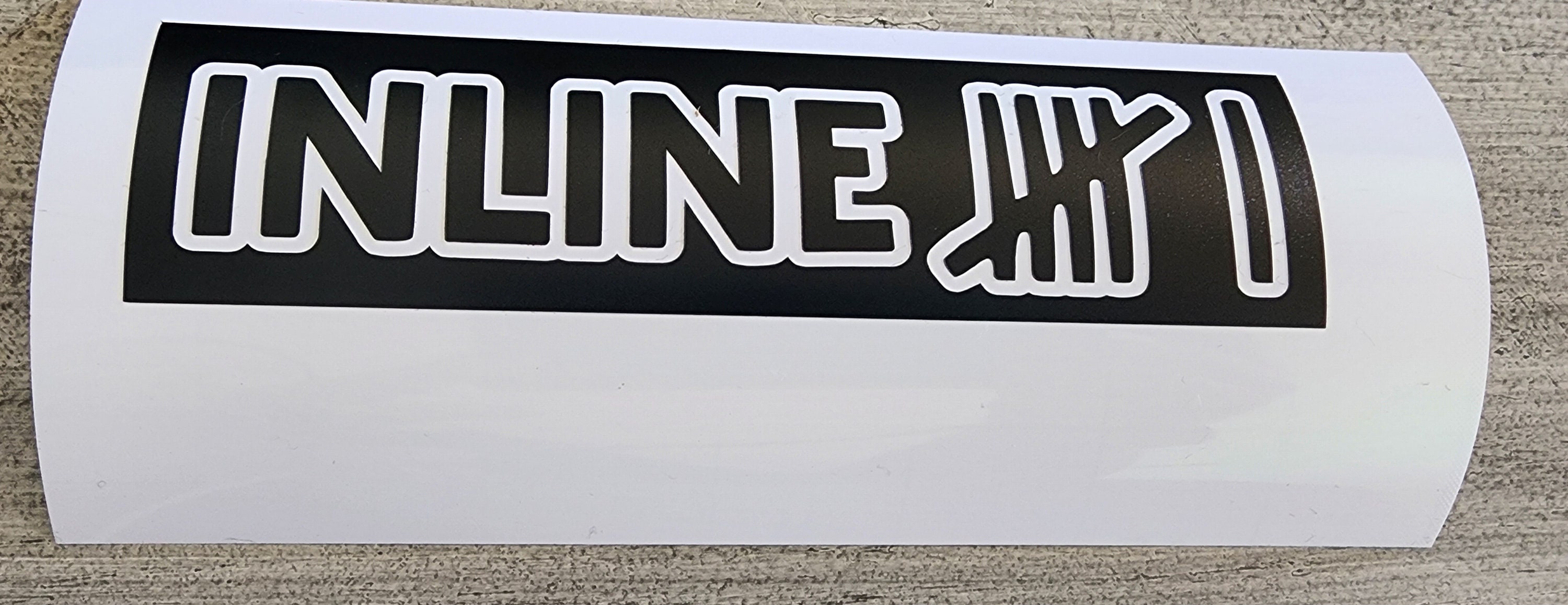 Inline 6 Decal - Etsy