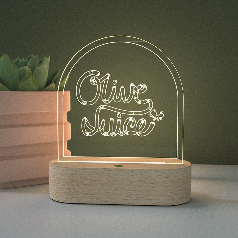 Olive You Sign - Etsy