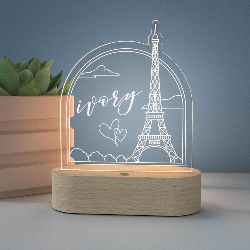 Paris Lamp - Etsy