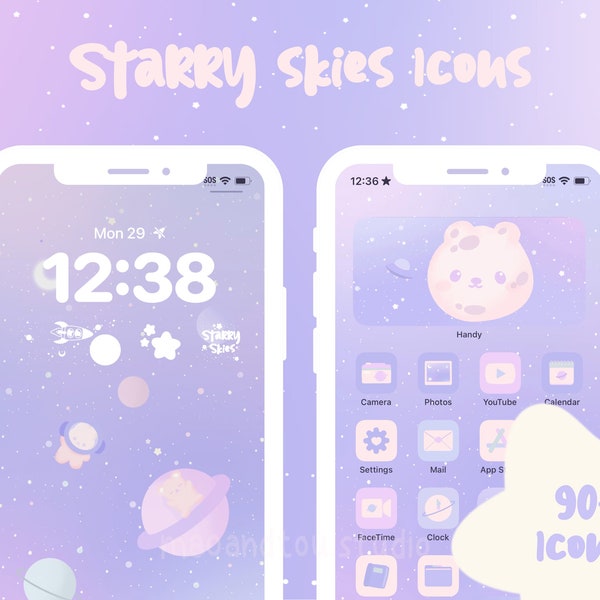 Kawaii Home Screen - Etsy