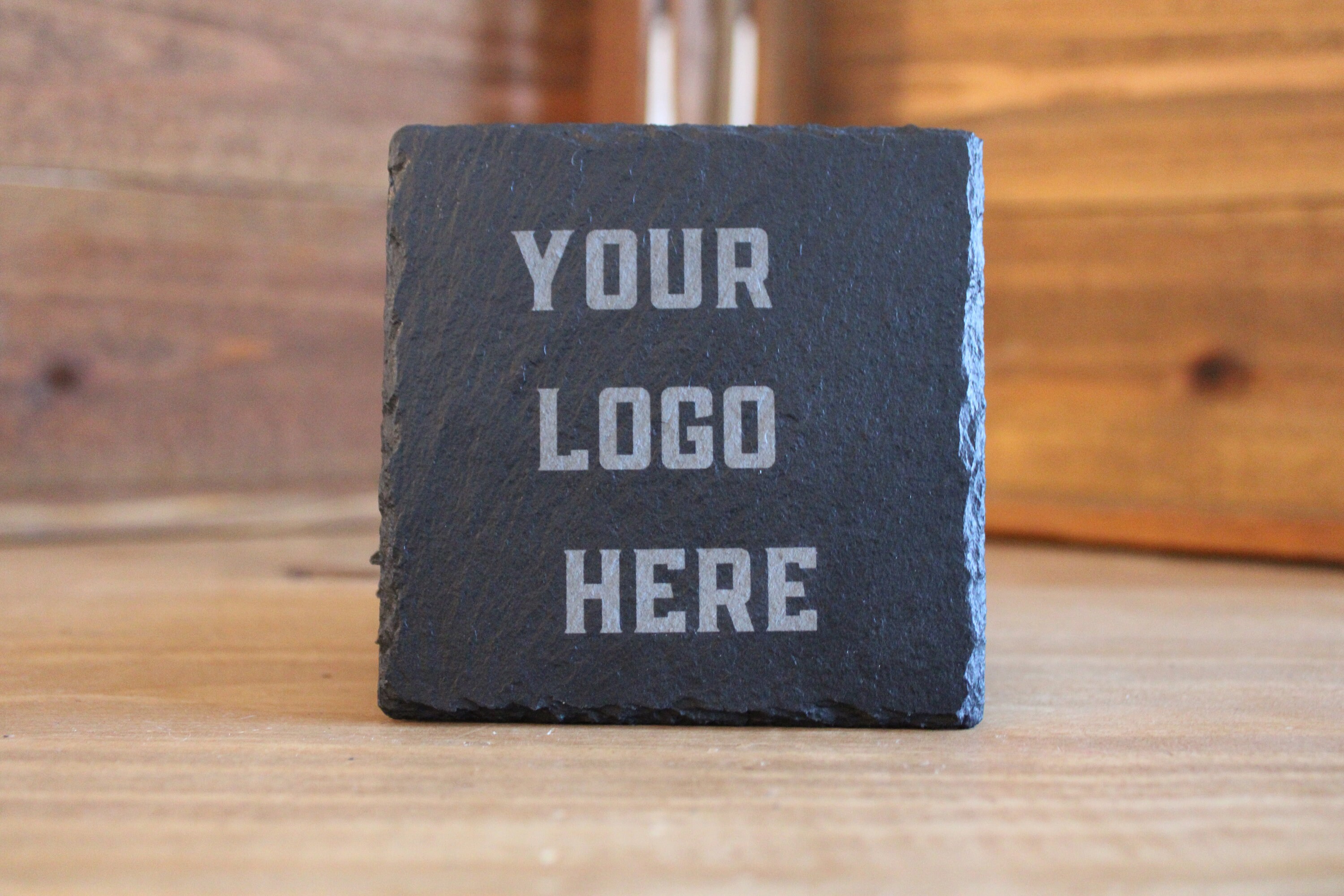 Custom Logo Coasters Set of 4, Customized With Your Logo, Image, or ...