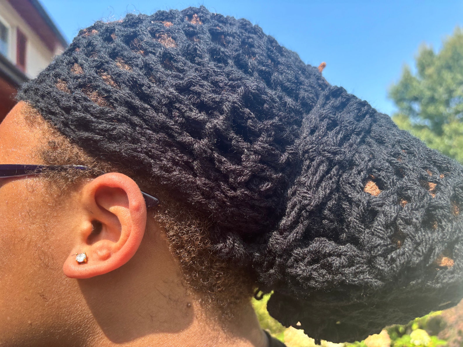 Hand-crocheted Durag/hair Wrap for Locs - Etsy