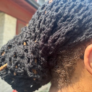 Hand-crocheted Durag/hair Wrap for Locs - Etsy