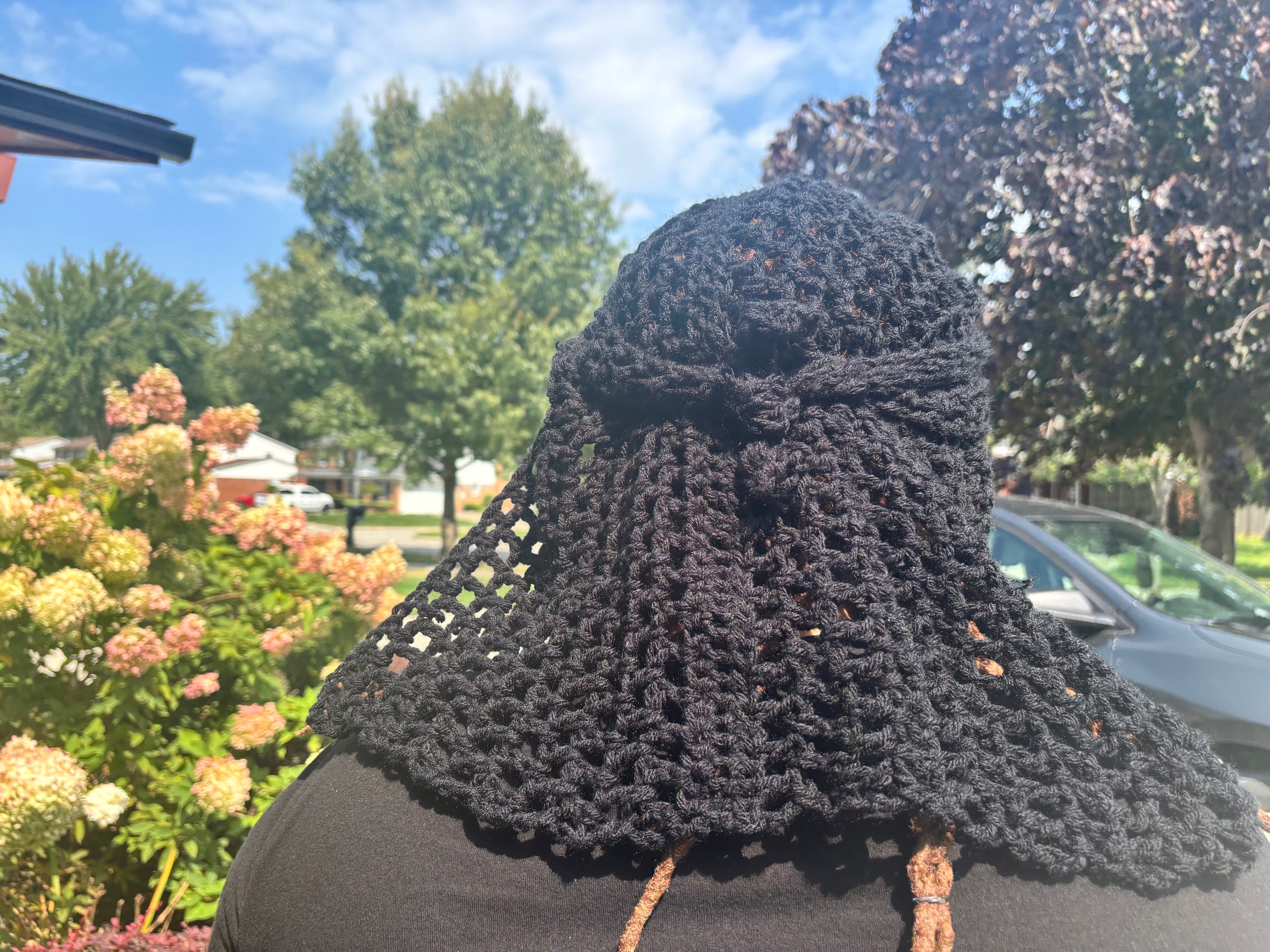 Hand-crocheted Durag/hair Wrap for Locs - Etsy