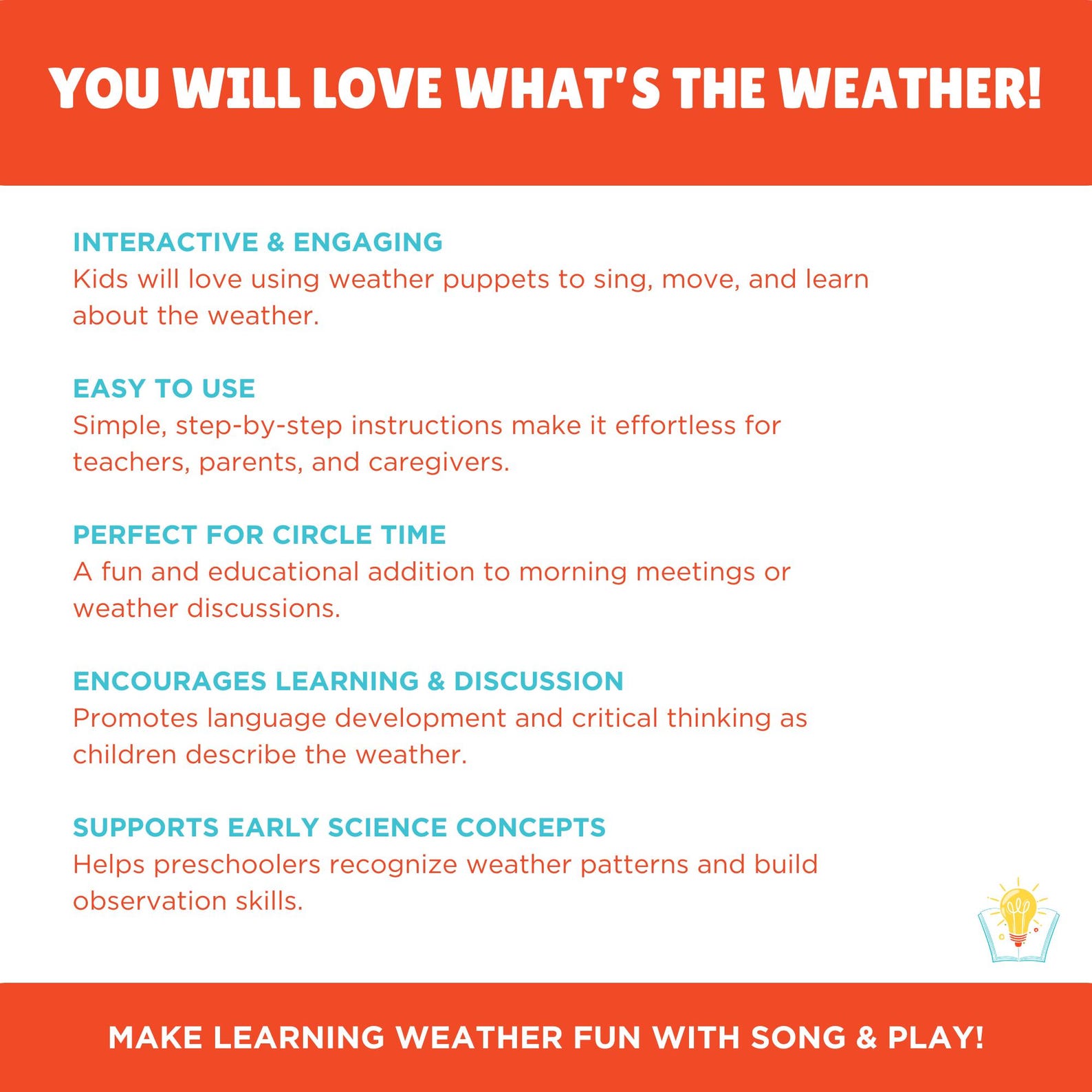 Weather Puppets & Music - Homeschooler Weather Printable, Montessori Ed ...