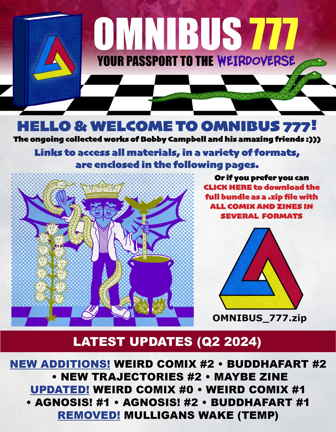 OMNIBUS 777 - Digital Comics Bundle - Etsy