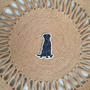 Labrador Retriever Sticker Waterproof Waterbottle Laptop Yellow Black ...