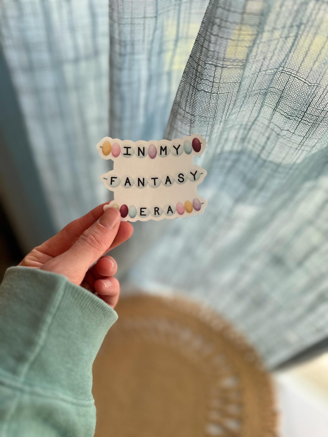 In My Fantasy Era Book Club Sticker Waterproof Waterbottle Laptop CLEAR ...