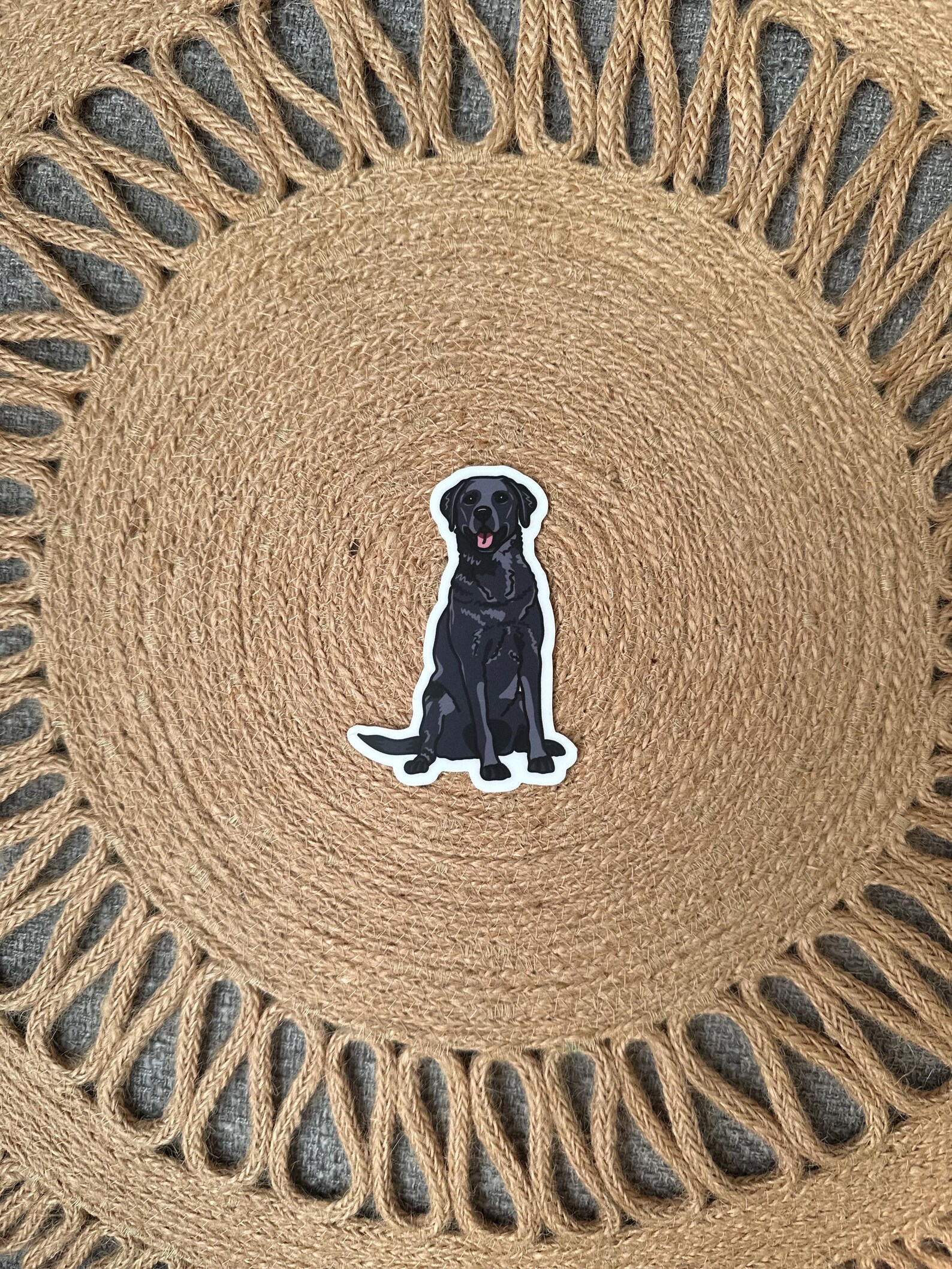 Labrador Retriever Sticker Waterproof Waterbottle Laptop Yellow Black ...