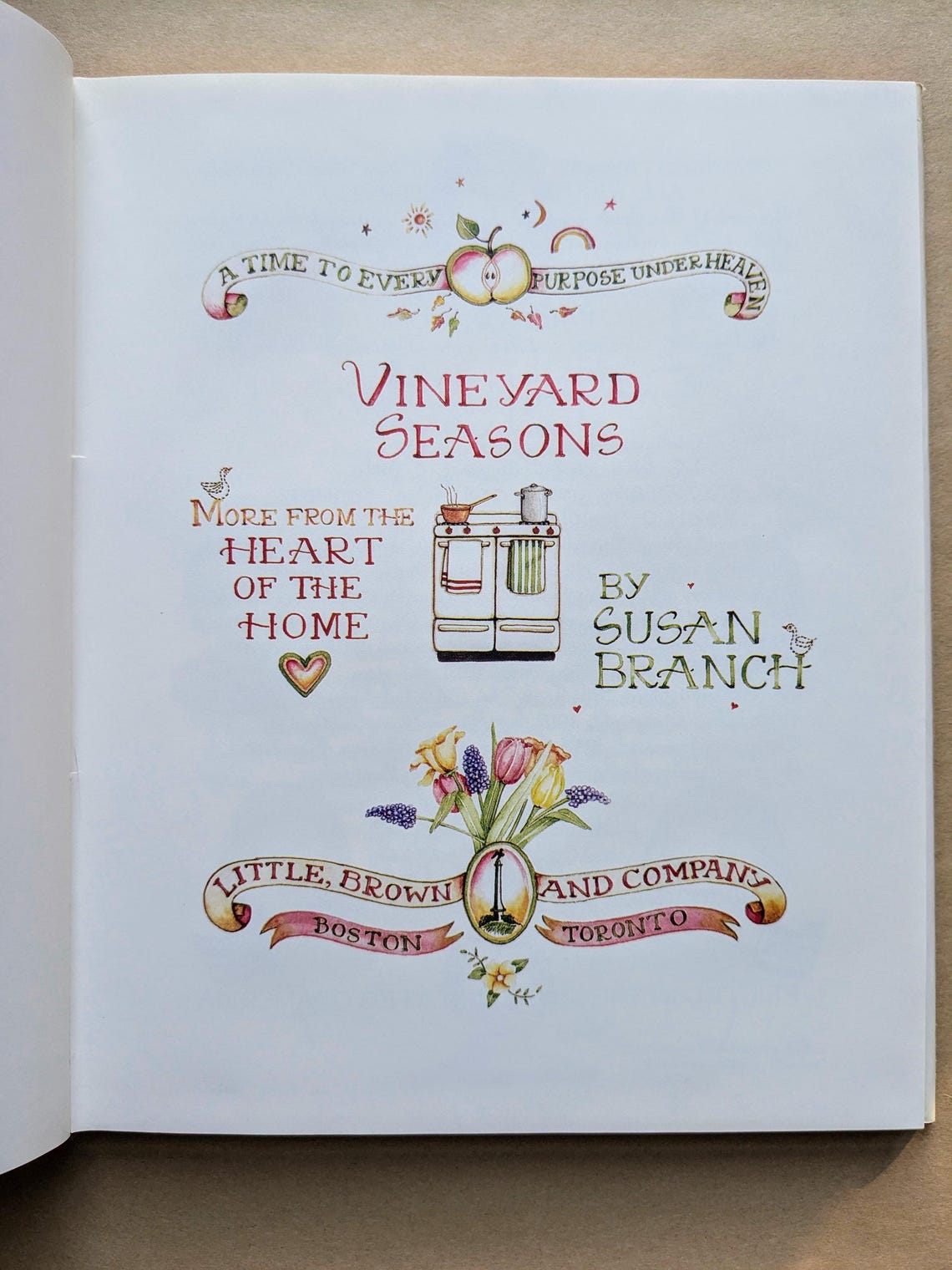 Vineyard Seasons by Susan Branch, Pre-loved/vintage Illustrated ...