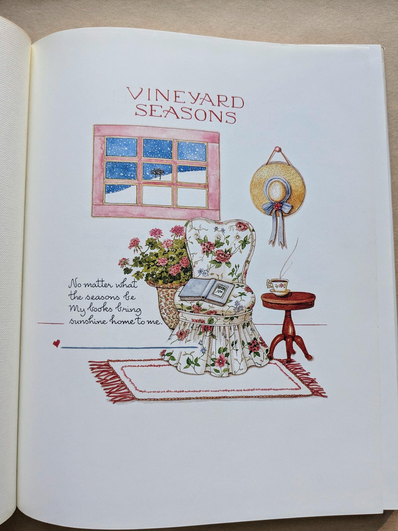 Vineyard Seasons by Susan Branch, Pre-loved/vintage Illustrated ...
