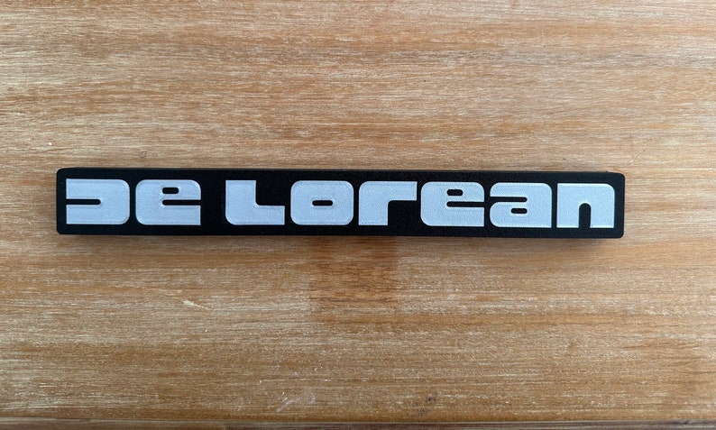 Delorean Wall or Desk Sign - Etsy