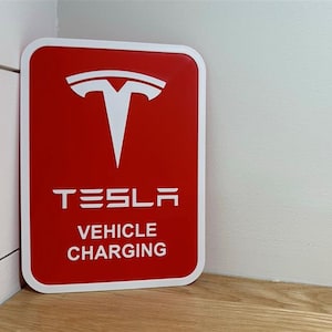 Tesla Charging Sign - Etsy