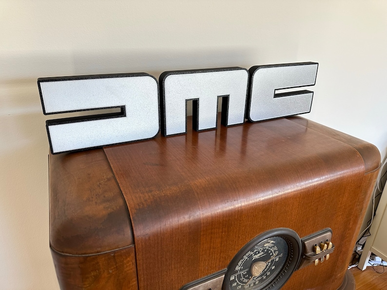 Delorean Motor Company Wall Sign Letters - Etsy