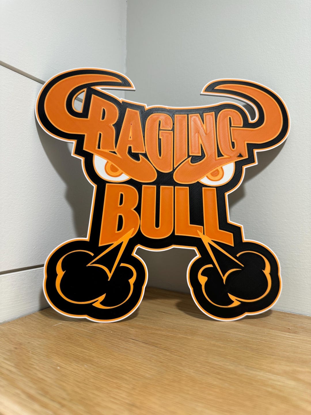 Raging Bull Roller Coaster Replica Sign - Etsy