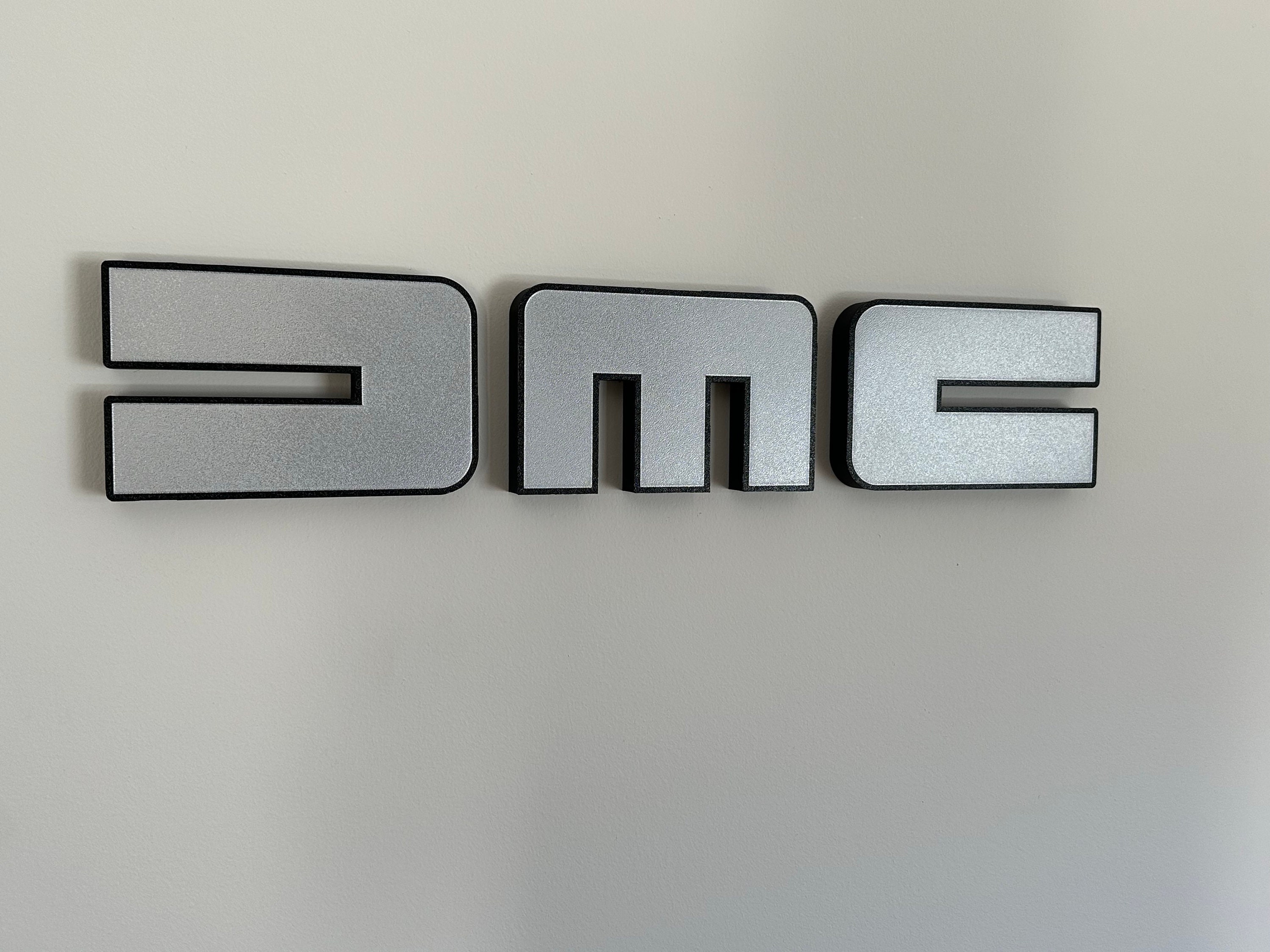 Delorean Motor Company Wall Sign Letters - Etsy