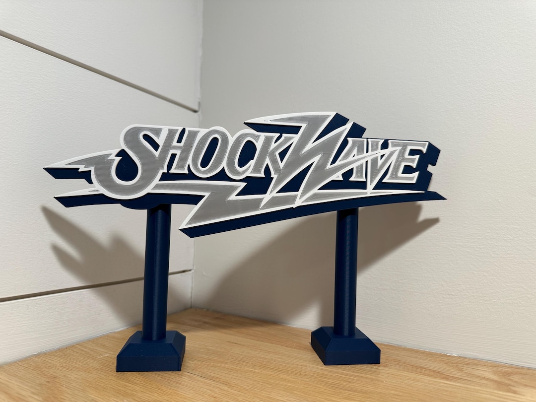 Shock Wave Rollercoaster Replica Sign - Etsy