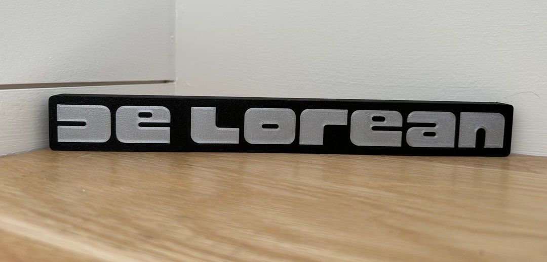 Delorean Wall or Desk Sign - Etsy