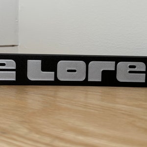 Delorean Wall or Desk Sign - Etsy