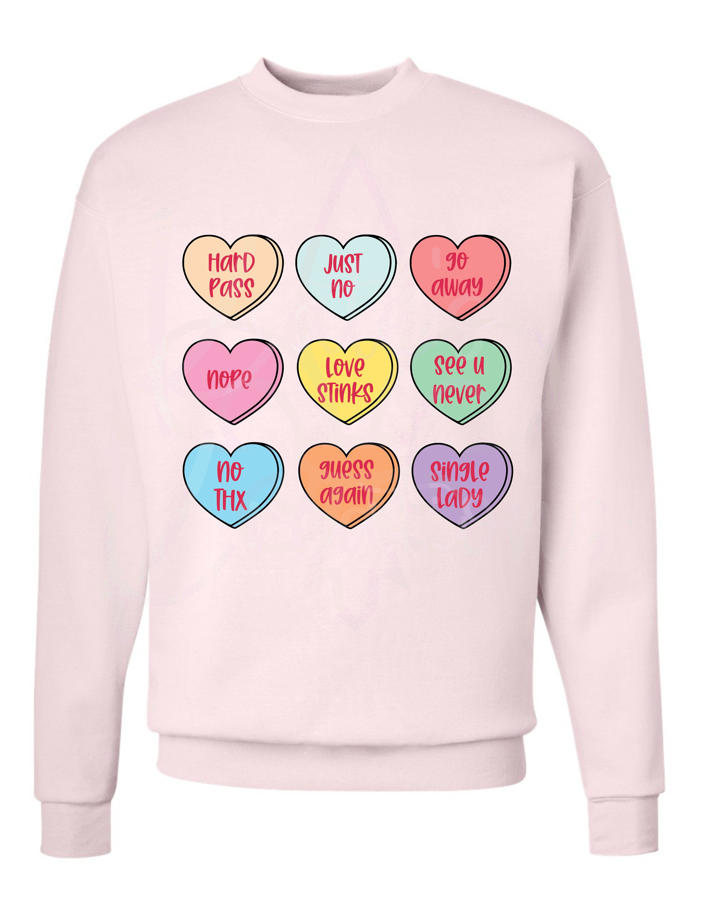 Sarcastic Conversation Hearts PNG, Instant Download - Etsy