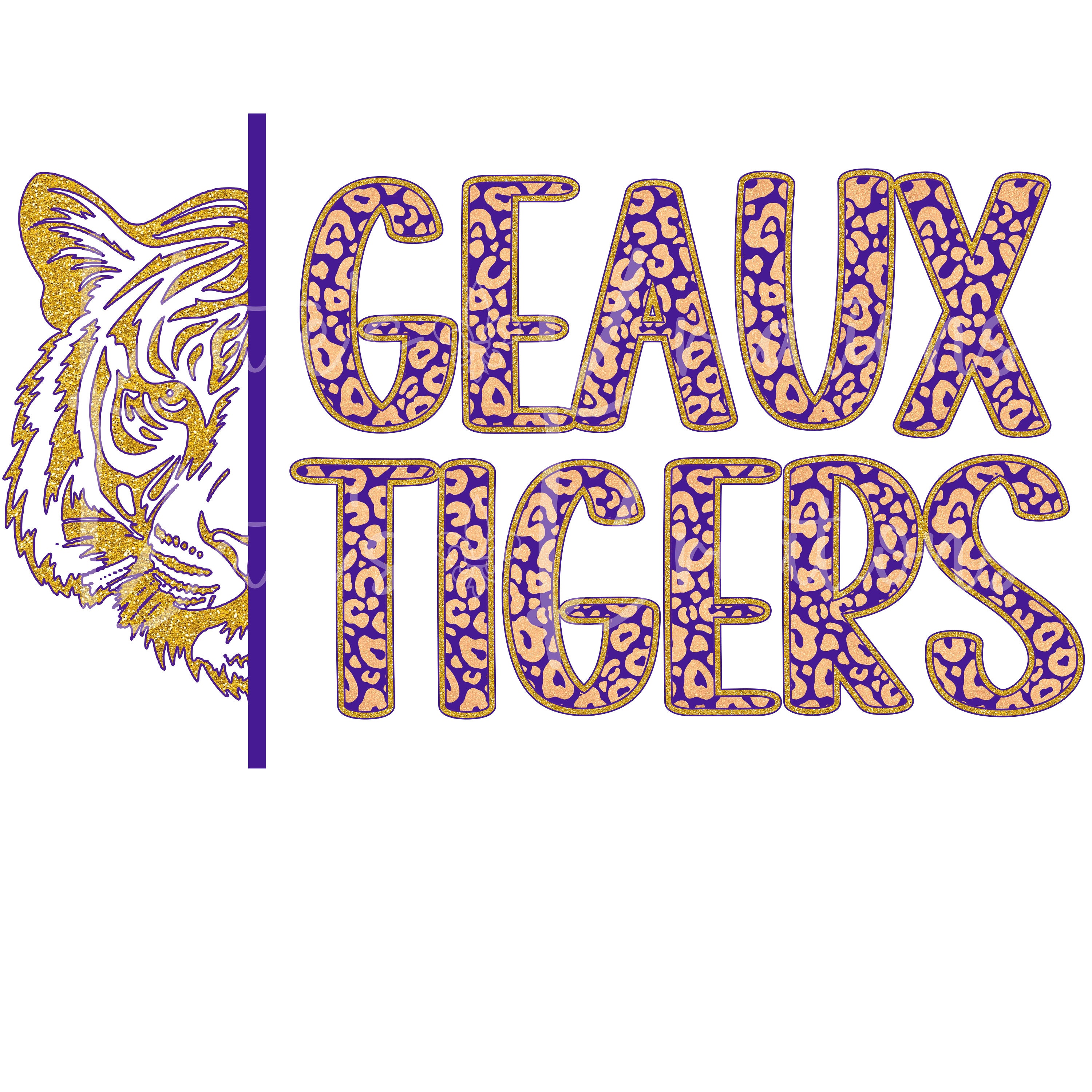 Geaux Tigers PNG, Instant Download - Etsy