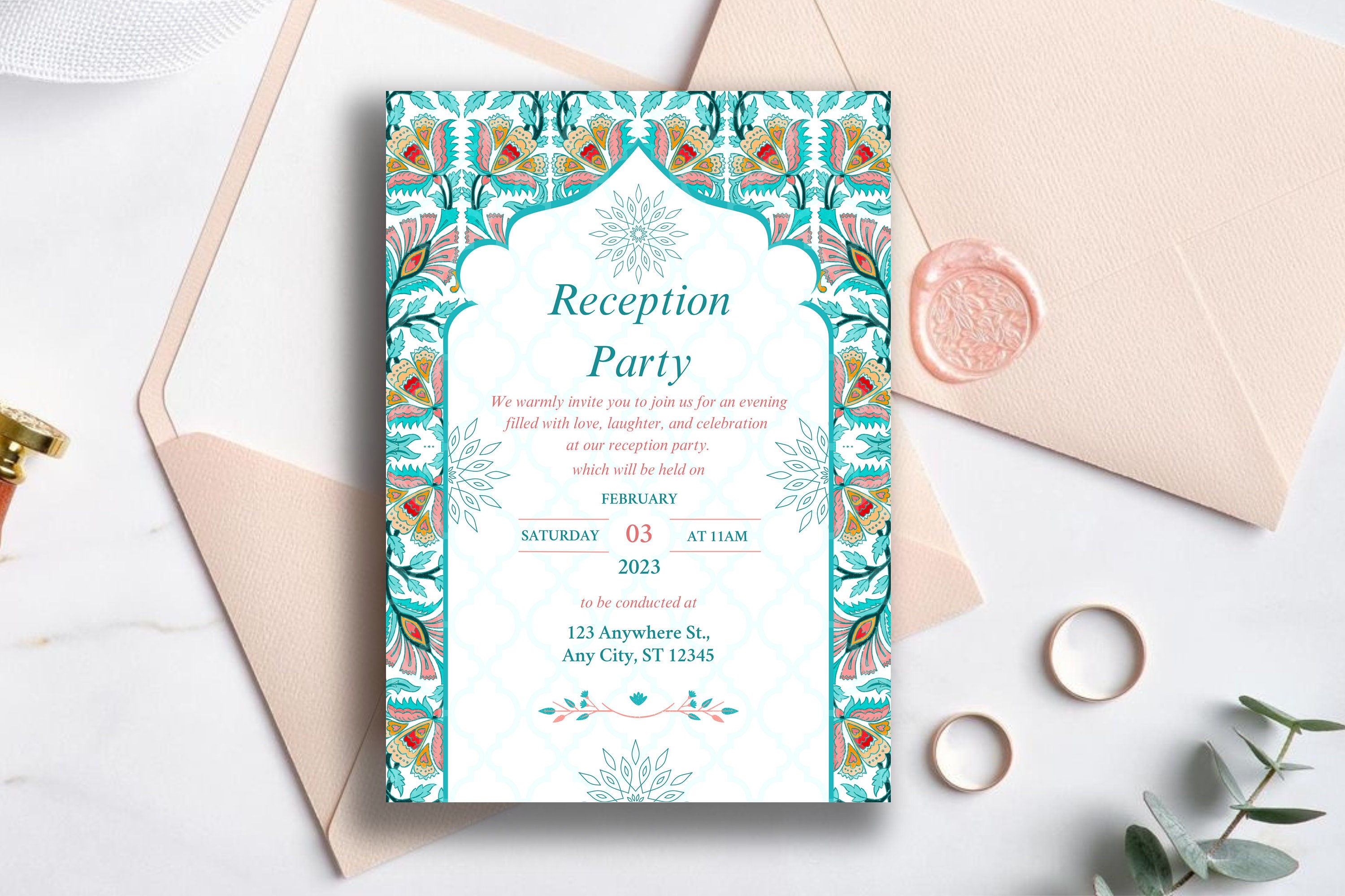 Sikh Wedding Invitation, Anand Karaj, Indian Wedding Cards, Marriage ...