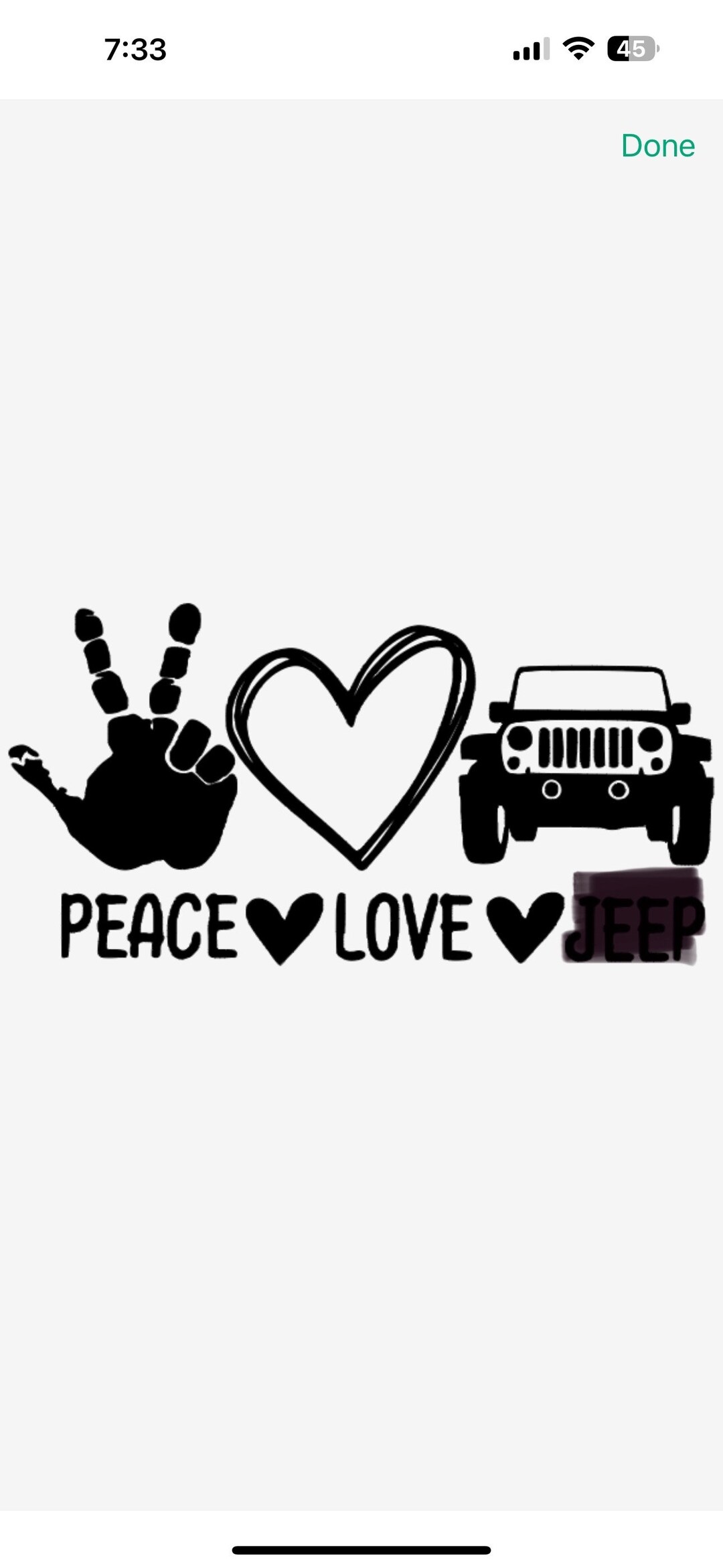Peace Love Decal - Etsy