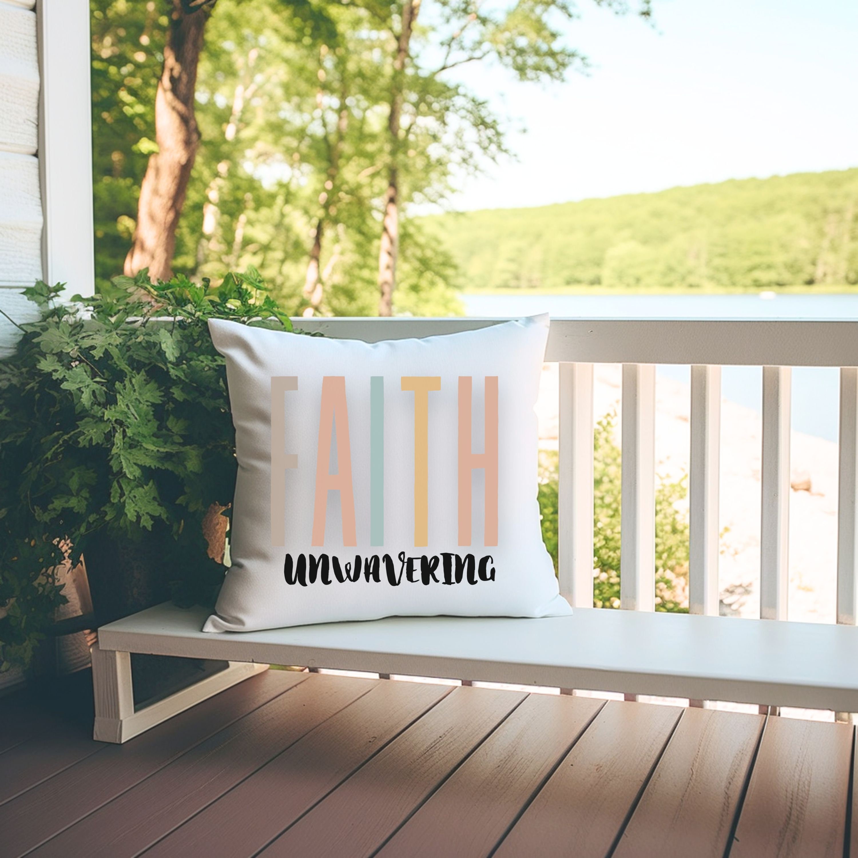 Christian Pillow Christian Merch christian Home Decor Christian Gift ...