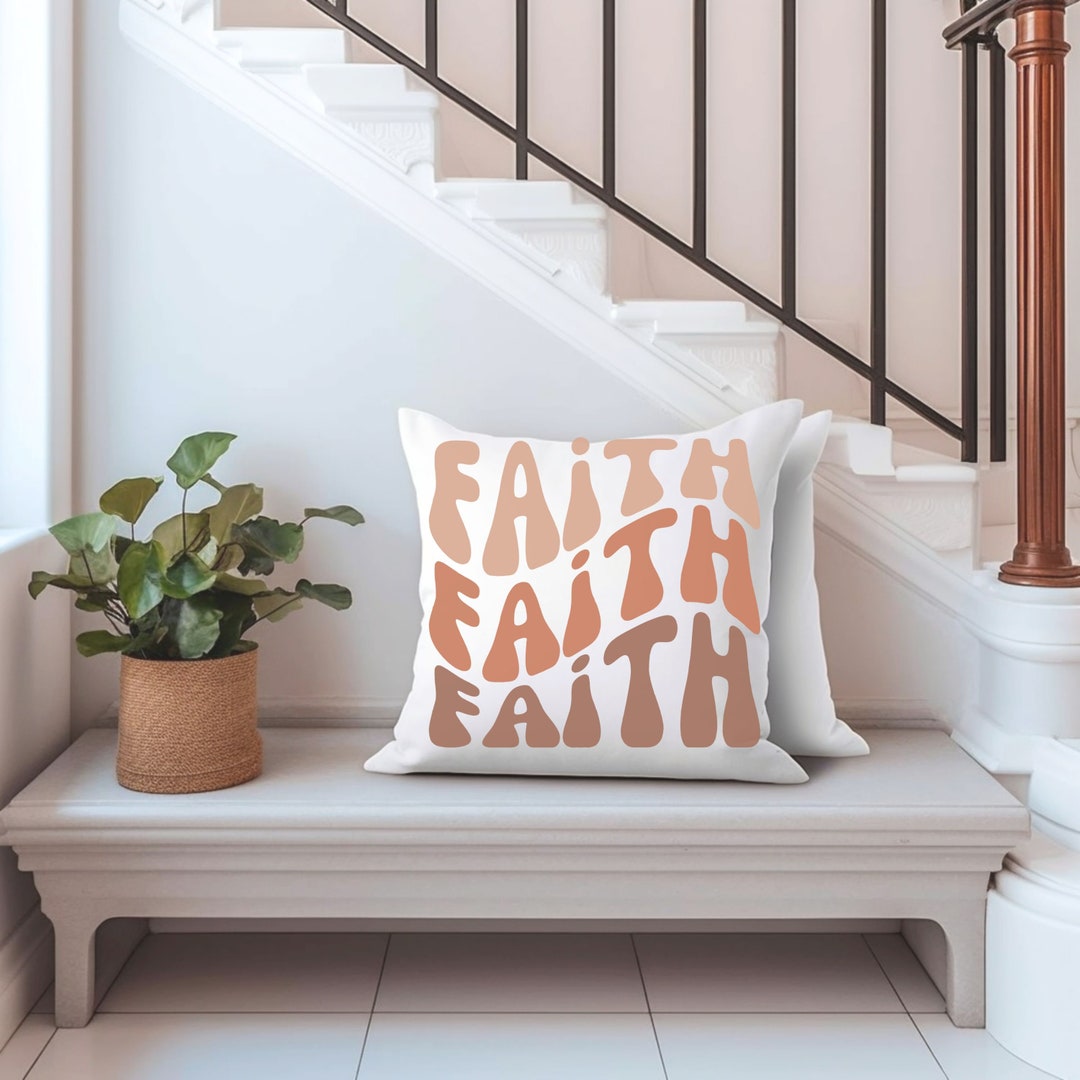 Christian Pillow Christian Merch christian Home Decor Christian Gift ...