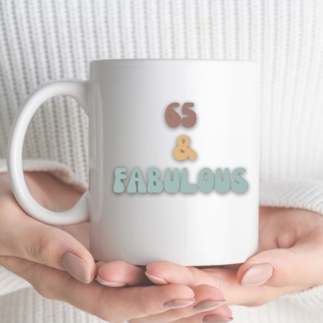 65th Birthday Squad Mug, 65th Birthday Cup, 65th Gift Ideas, 65 Year ...