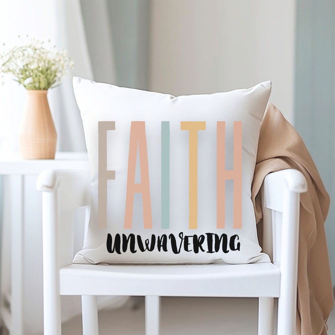 Christian Pillow Christian Merch christian Home Decor Christian Gift ...