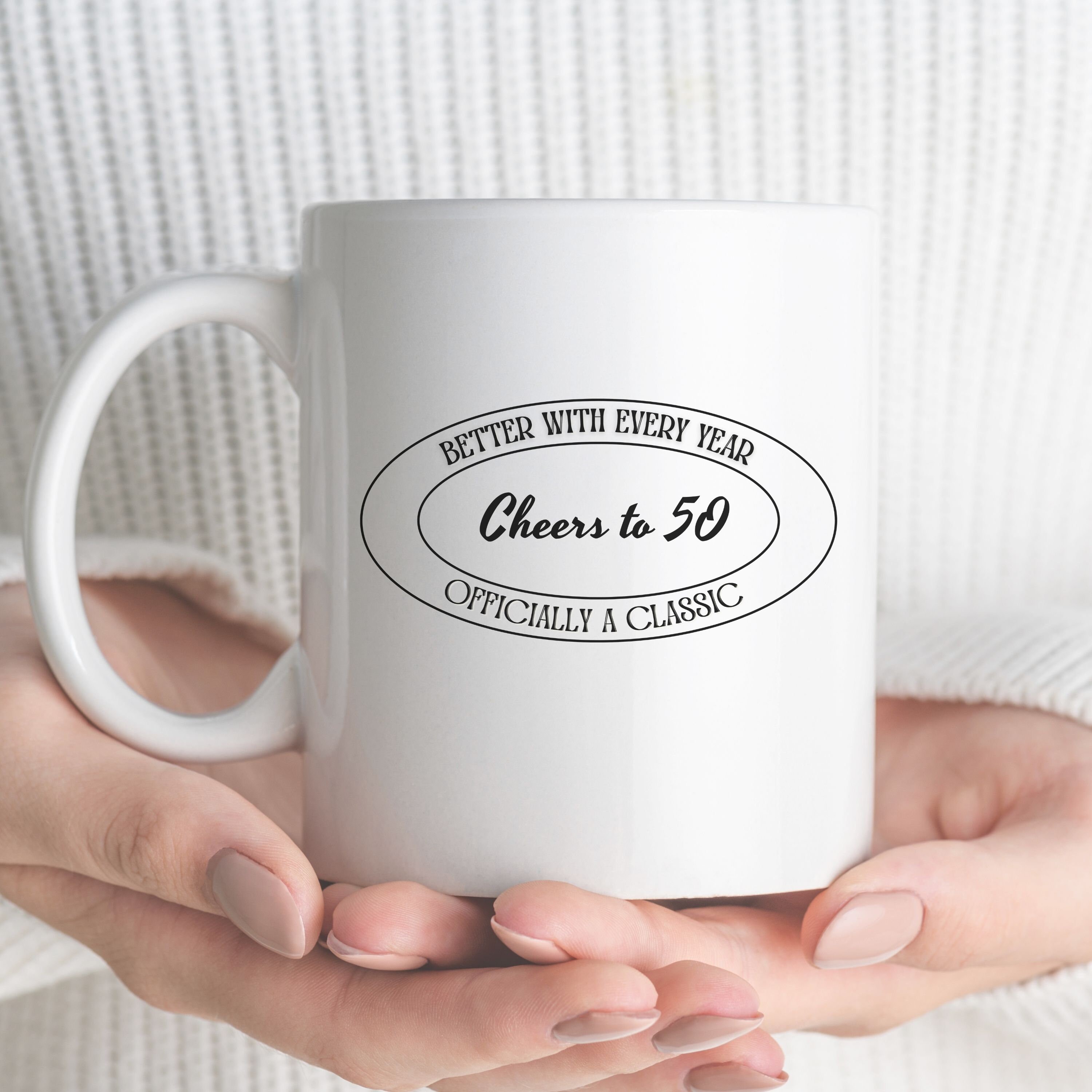 50th Birthday Mug, 50th Birthday Gift, 50th Birthday Gift for Women, 50 ...