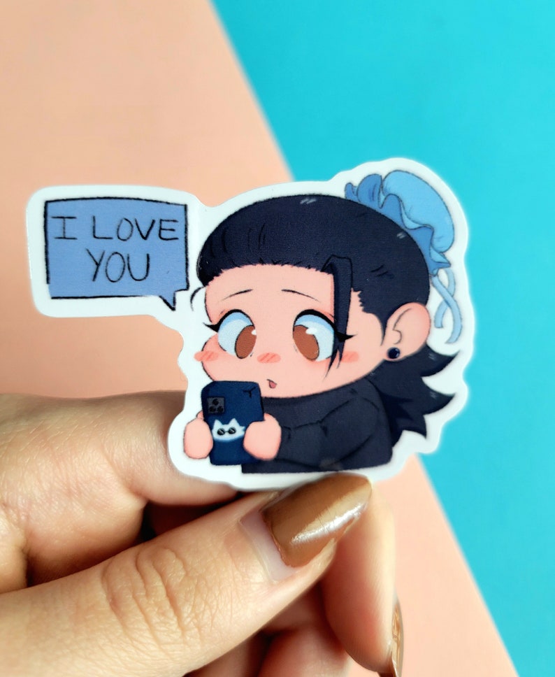 Satosugu Anime Vinyl Sticker | Gojo Satoru Sticker | Geto Suguru ...