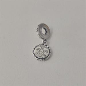 Pandora Zero Nightmare Before Christmas Charm Bead 925 Sterling Silver ...