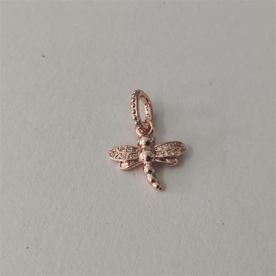 Pandora Sterling Silver 925 Sparkling Dragonfly Dangle Pendant Charm ...