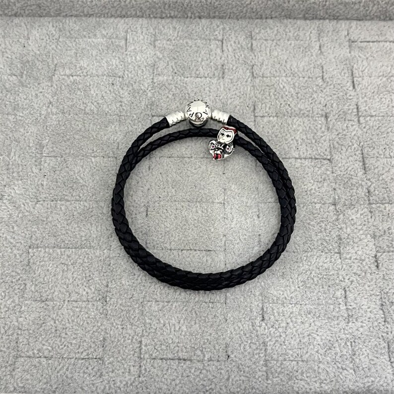 Pandora Scarlet Witch Double Loop Woven Leather Bracelet - Etsy