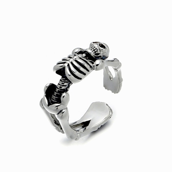 Skeleton Ring - Etsy