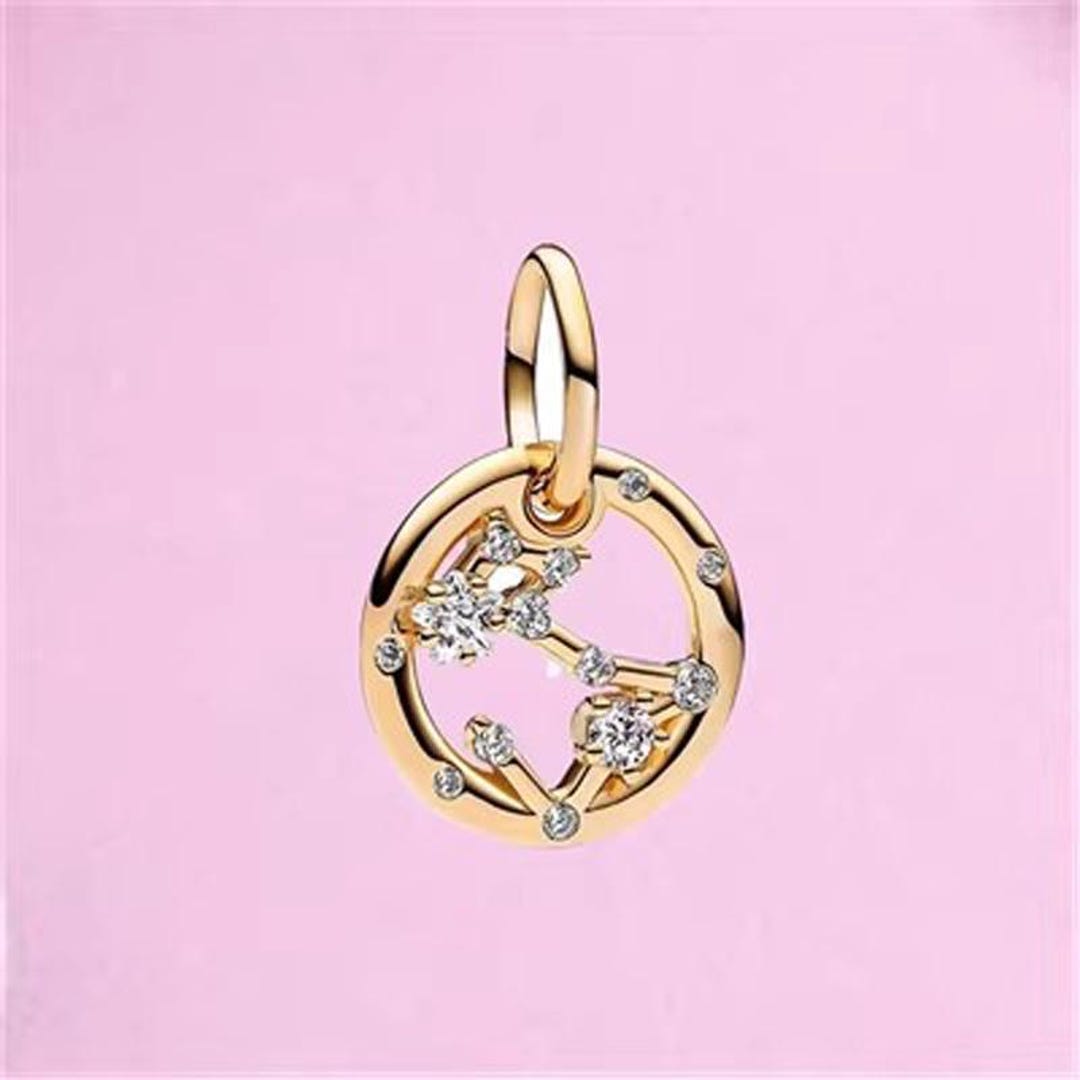 Pandora Sparkling Pisces Zodiac Star Sign Charm Pendant - Etsy