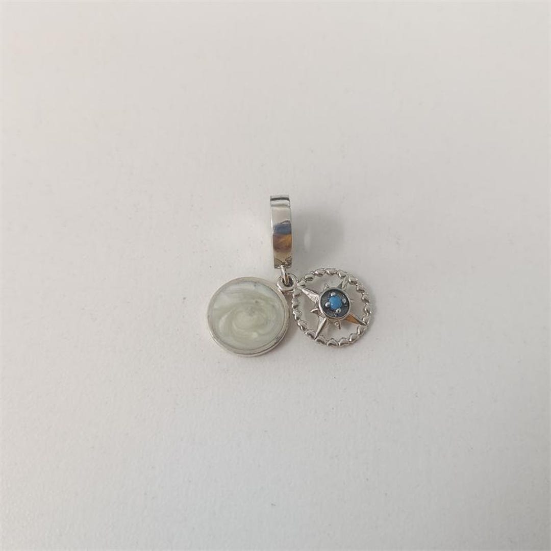 Pandora Silver 'follow Your Dreams Compass' Charm + Pouch - Etsy