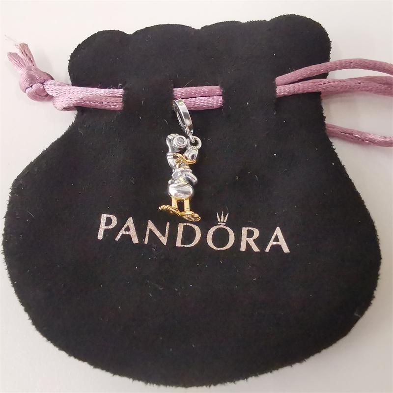 Pandora 100th Anniversary Donald Duck Lab-grown Diamond Dangle Charm - Etsy