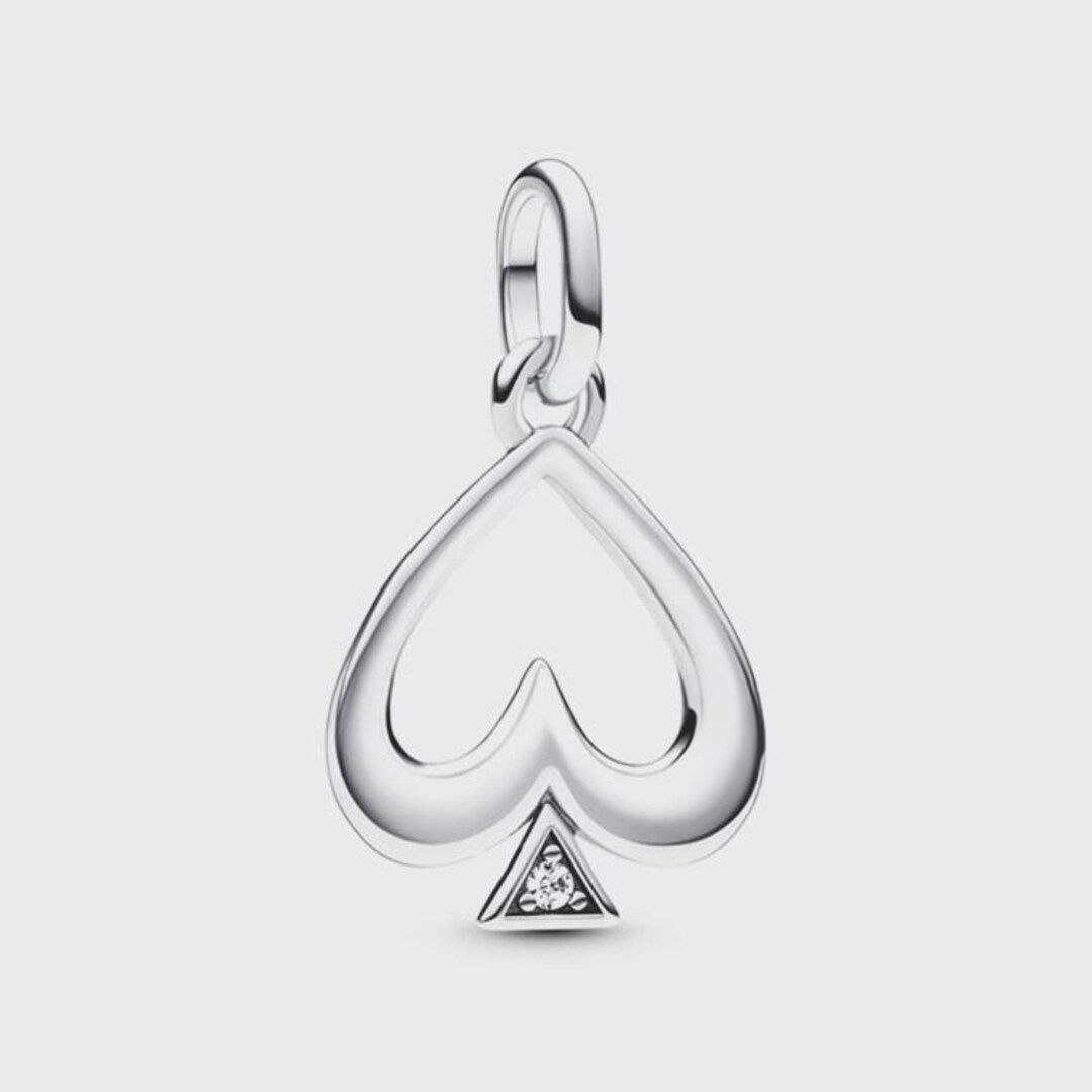 Pandora Black Spade Charm - Etsy