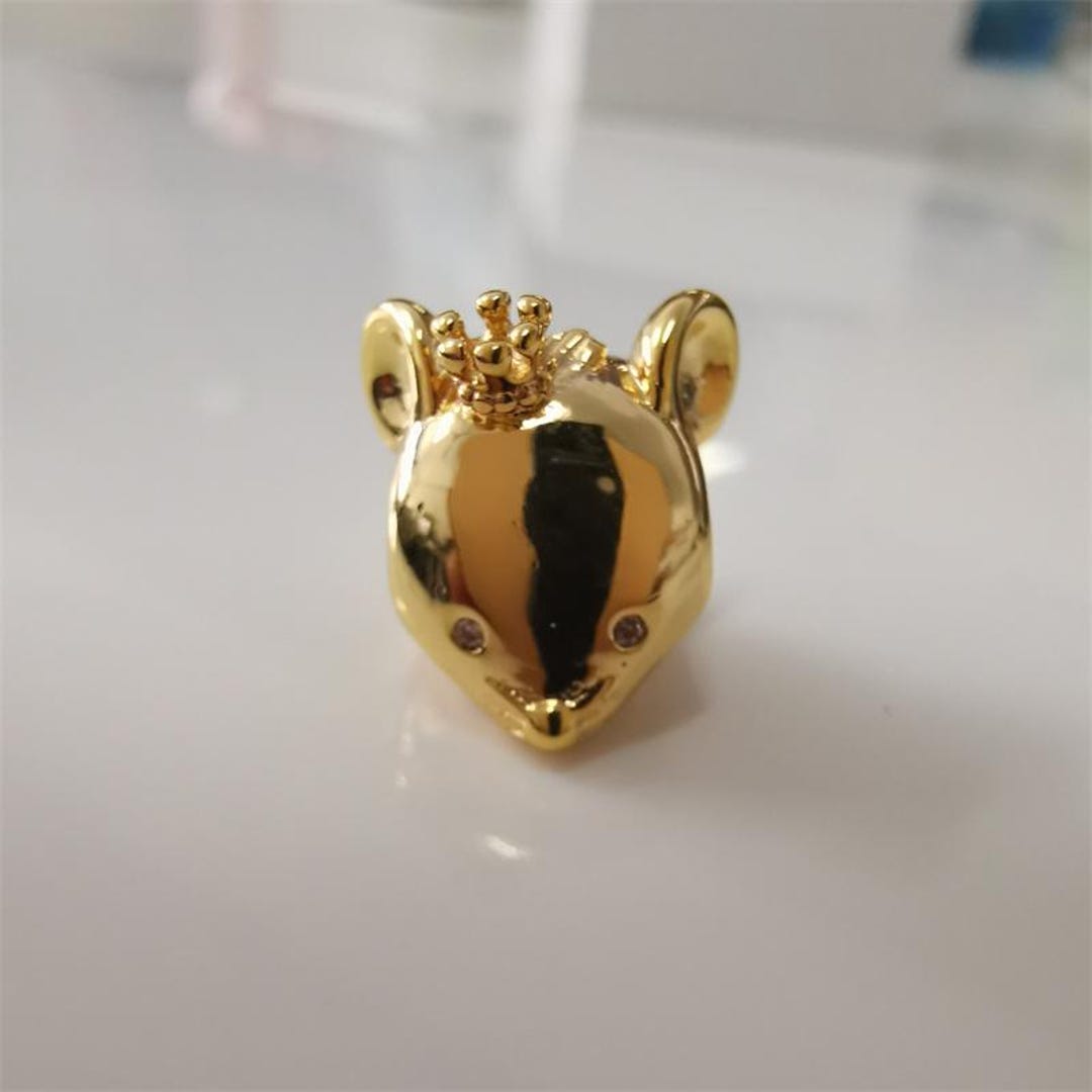 Pandora Sterling Silver SHINE Shining Rat Charm - Etsy