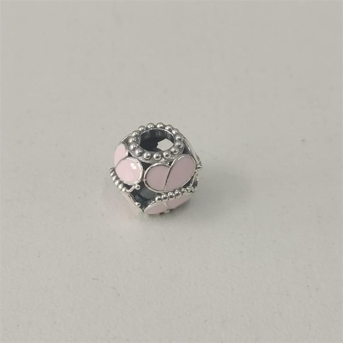 Pandora Pink Butterflies Sterling Silver Charm - Etsy