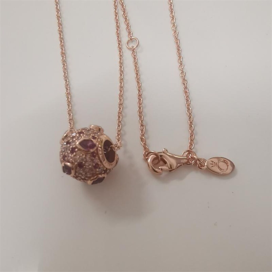 Pandora Sweet Kiss Necklace 50cm - Etsy