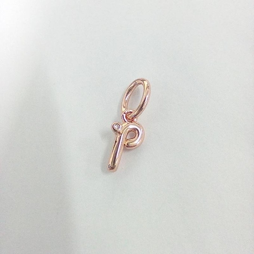 Moments Letter P Script Alphabet Kirjainkoru Hela - Etsy