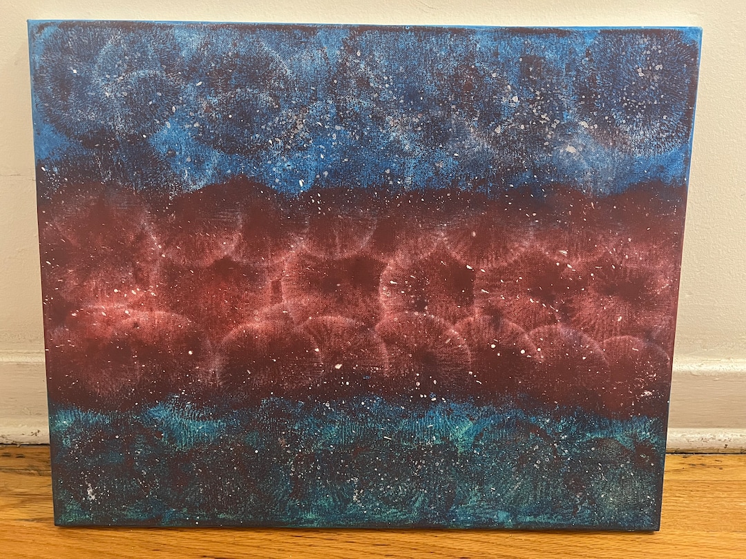 Galaxy Nebula Abstract Painting - Etsy